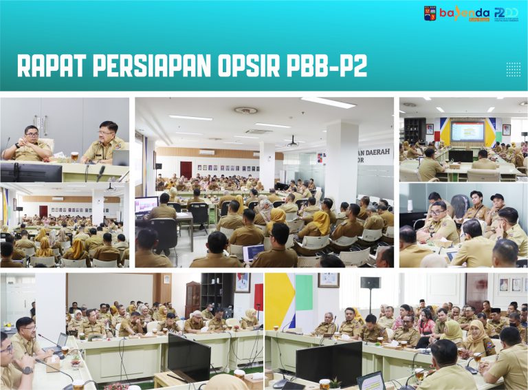 Rapat Persiapan Operasi Sisir PBB-P2 – BAPENDA